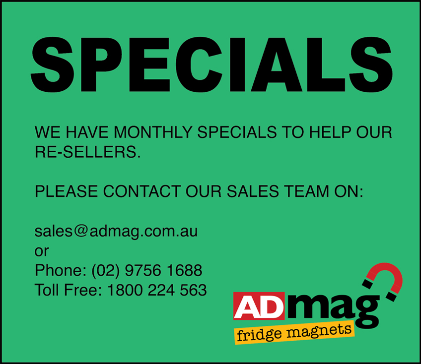 Ad-Mag Australia – Exclusive Special Deals on Fridge Magnets